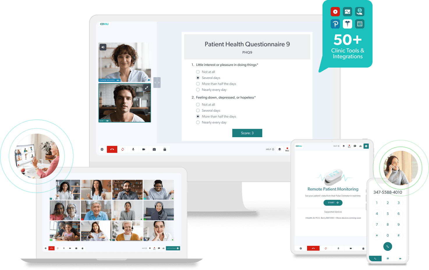 Elevated Telehealth, Virtual Care Engagement Platform | Coviu
